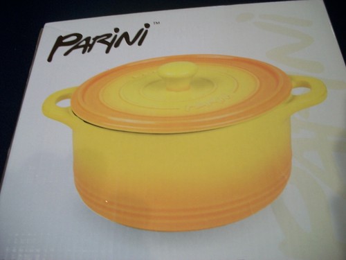 PARINI COOKWARE 1.5 QUART FLAMEPROOF CASSEROLE with LID New IN box | eBay