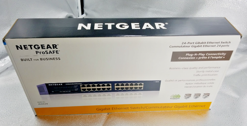 Brand New NETGEAR 24-Port Gigabit Ethernet Unmanaged Switch JGS524!! | eBay
