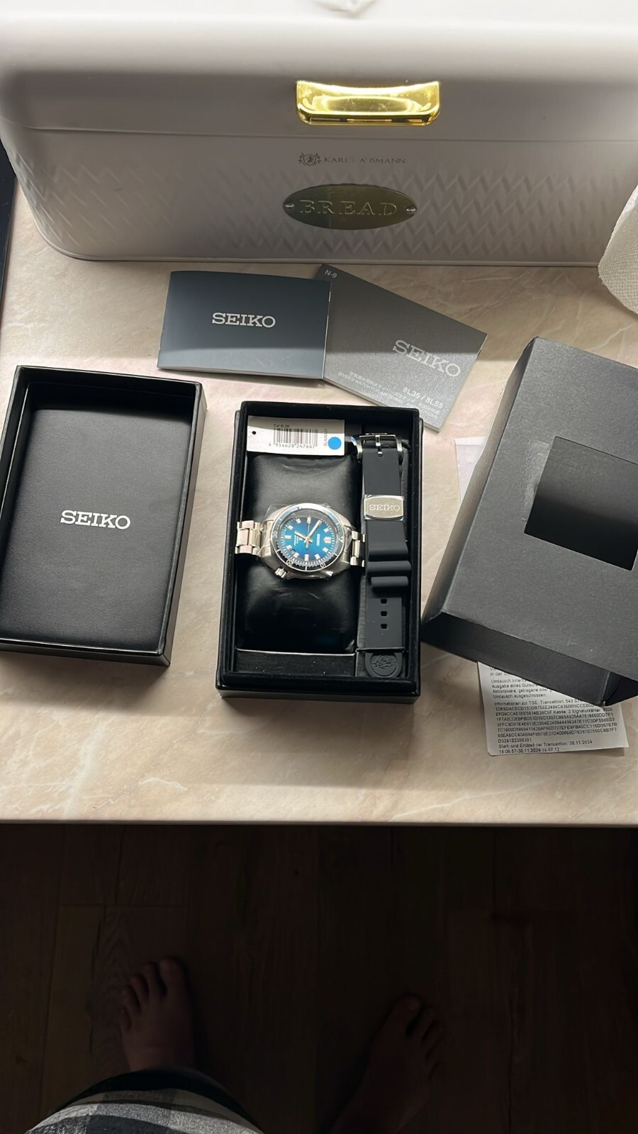 SLA063J1 SEIKO Prospex Diver’s ‘Aurora’ Limited Edition 1 Of 500 Very ...