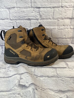 Irish Setter Men's Work 83636 Kasota Safety Toe Leather Boots Size 11.5 ...