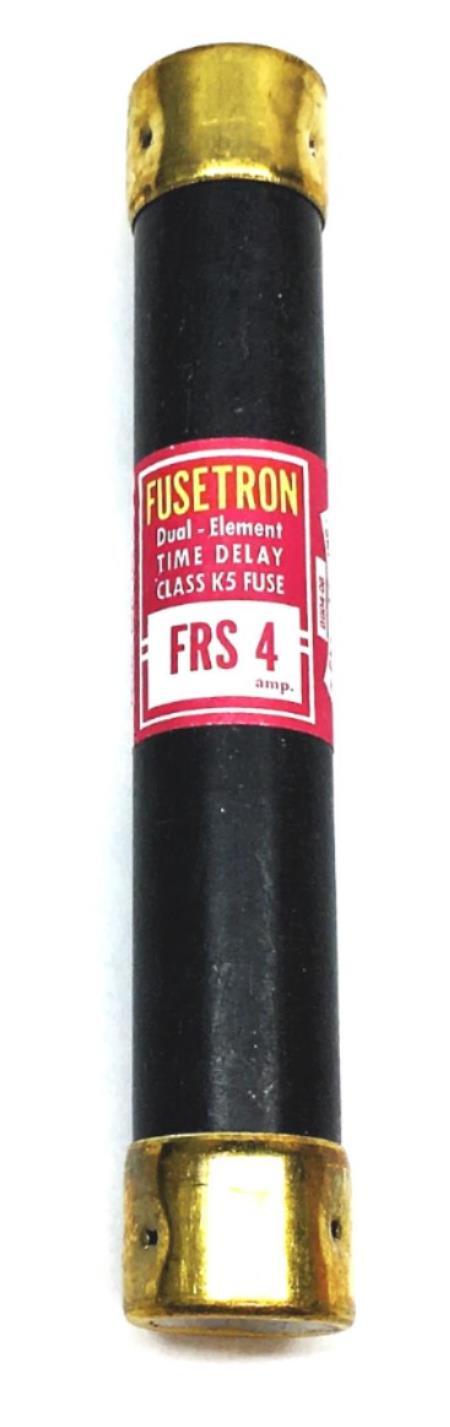 Bussman Fusetron 600 V Dual Element Time Delay Fuse 10 Piece Set FRS-4 ...