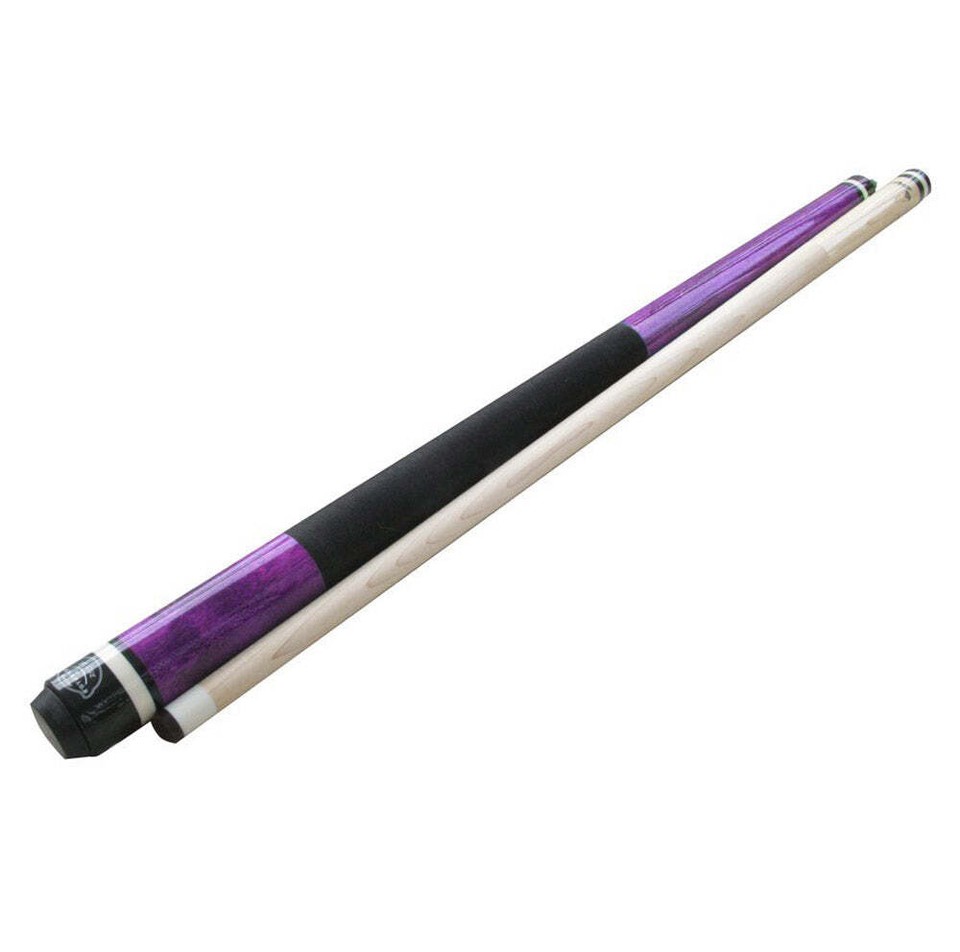 Champion ST8 Purple Pool Cue Stick -11.75mm Tip, Purple Pool case ...