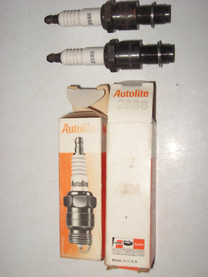 Two (2) Spark Plugs, Autolite # 2686. | eBay