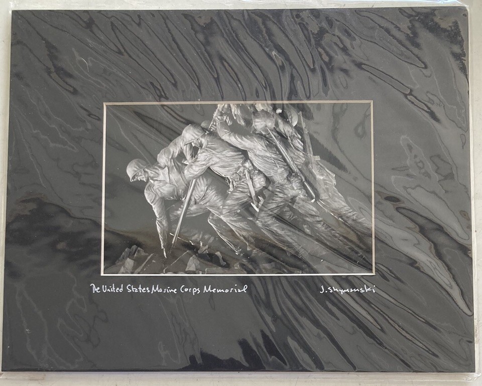 Washington DC Joe Shymanski Art Photography USMC Memorial Iwo Jima WWII ...
