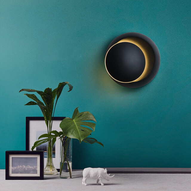 5W Wall LED Light BedSide Lamp 360°Rotating For Modern Bedroom Loft ...