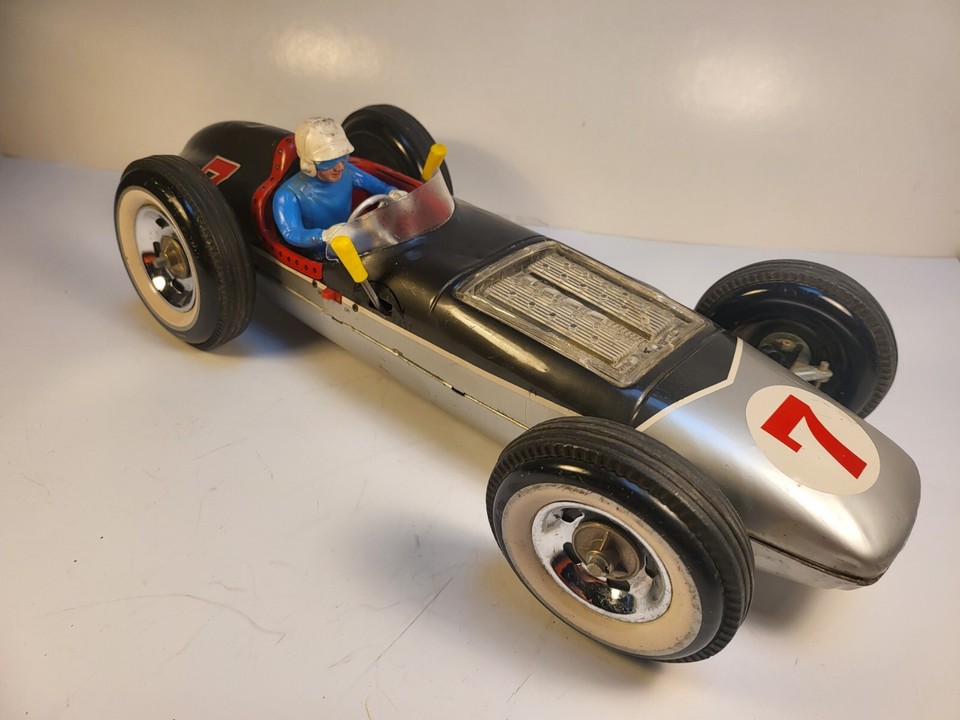 Tin toy 1960's Yonezawa-Japan JETSPEED RACER/BOLIDE INDIANAPOLIS ...