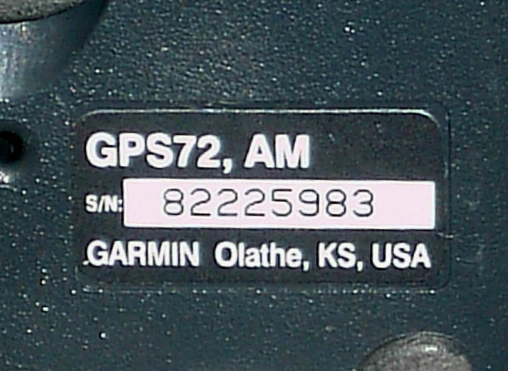 Garmin GPS 72 Handheld Geocaching Unit bundled with DC Adapter & Owner ...
