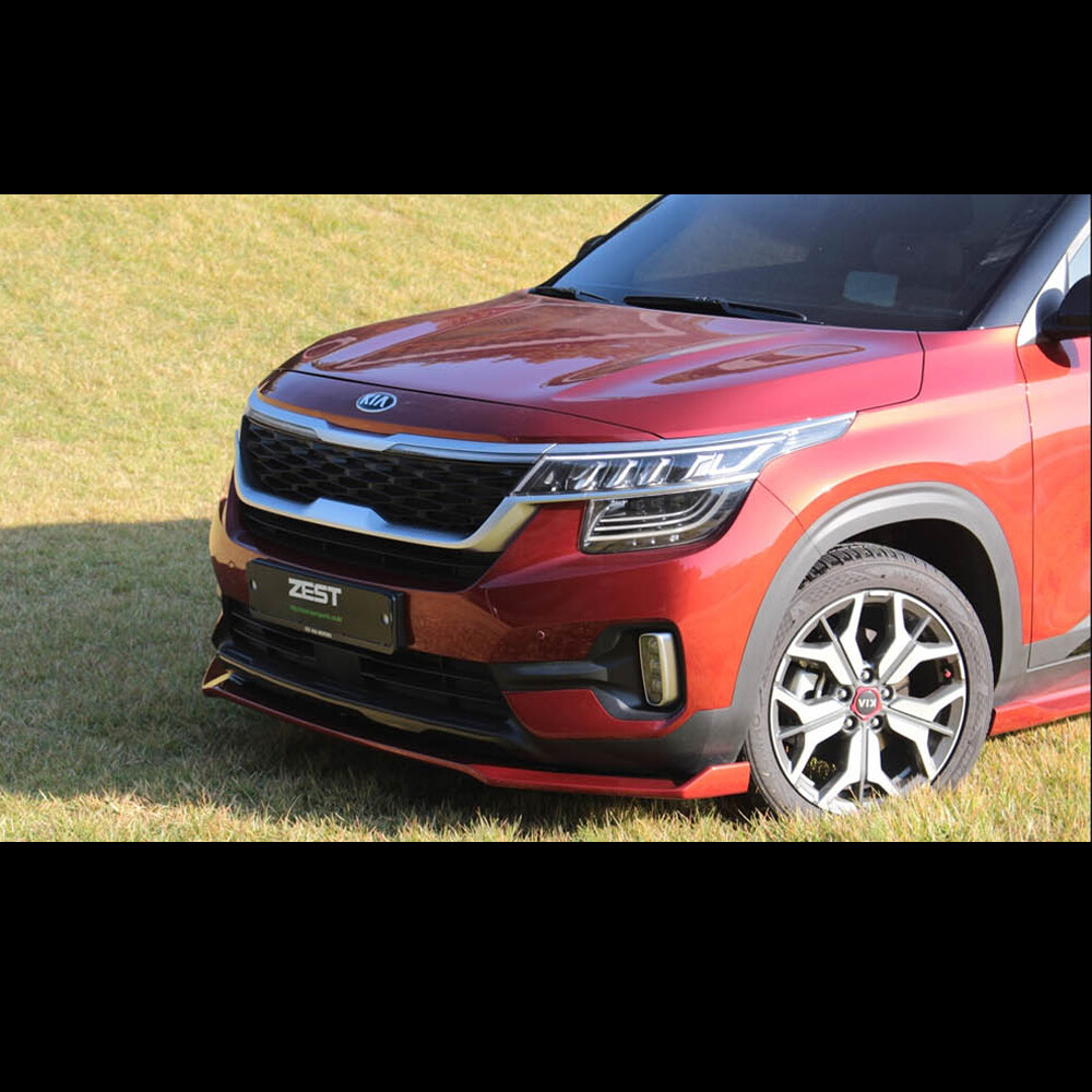 2019-2021 Kia Seltos Front Lip Rear Lip Body Kit Unpainted For Kia ...