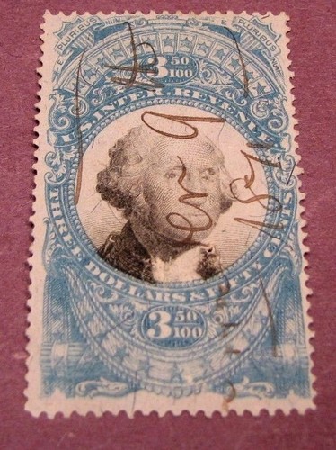 US Stamp Revenue Scott# R126 Washington 1871 C176 | eBay