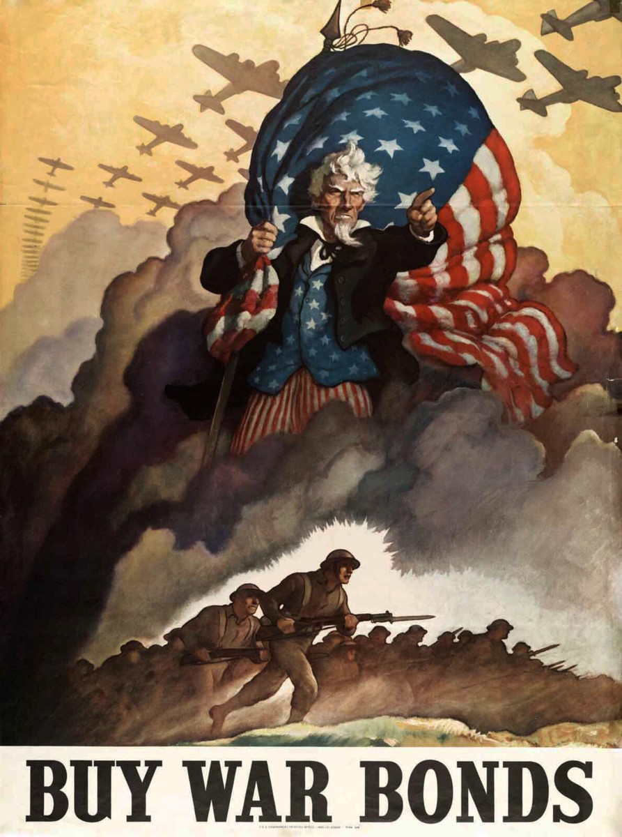 Wwi Propaganda Uncail Sam 361 Uncle Sam Poster Stock Photos, High Res