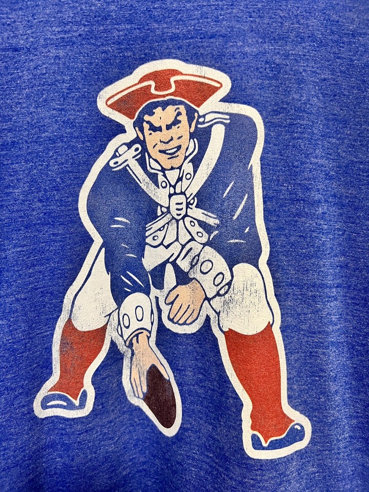 New England Patriots NFL ProLine Fanatics Cotton Blend Blue Tshirt XL ...