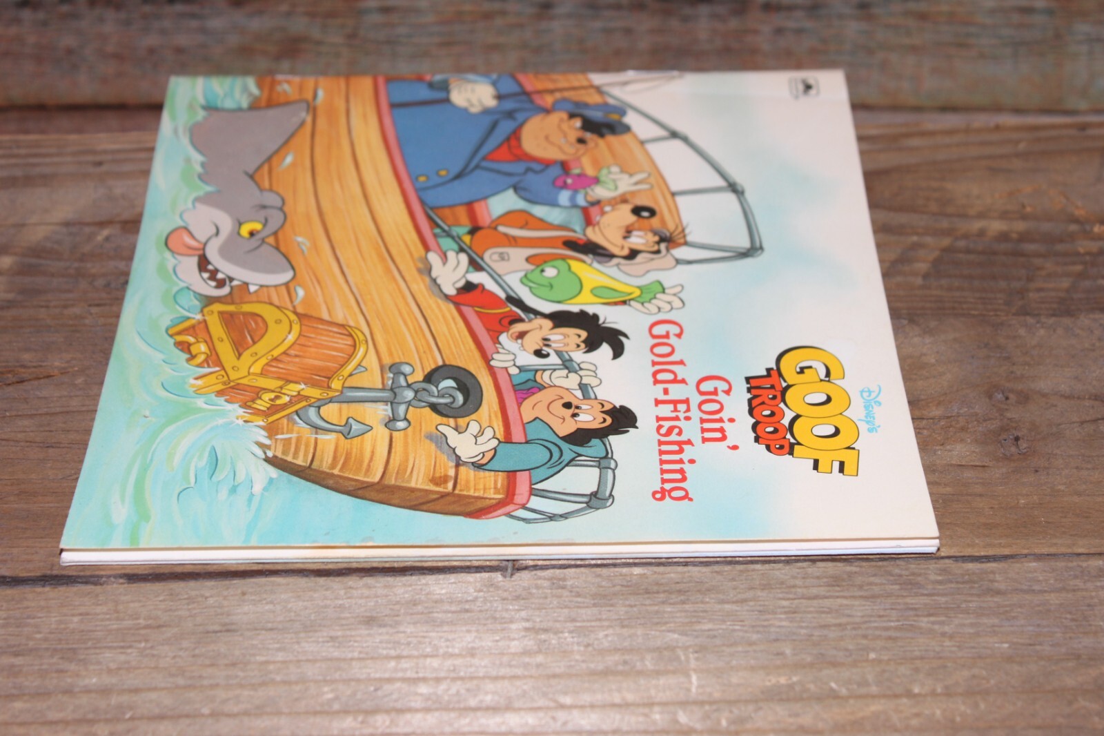 Disney's Goof Troop Goin' Gold-Fishing Golden Book 1993 Paperback | eBay