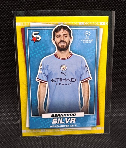 Bernardo Silva card common - Man City - Topps UCL Superstars Season 22/ ...