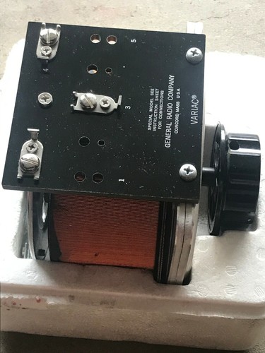 GENERAL RADIO COMPANY VARIAC VARIABLE AUTOTRANSFORMER W10H-S1 | eBay