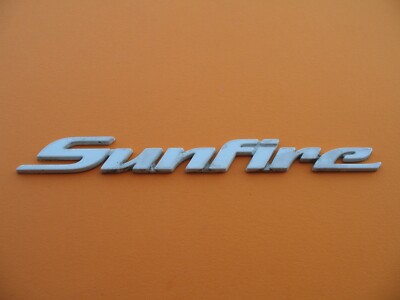 00 01 02 03 04 05 PONTIAC SUNFIRE SIDE DOOR EMBLEM LOGO BADGE SIGN ...