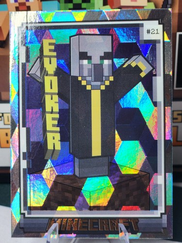 2024 panini minecraft - Evoker #21 Cubic Foil | eBay