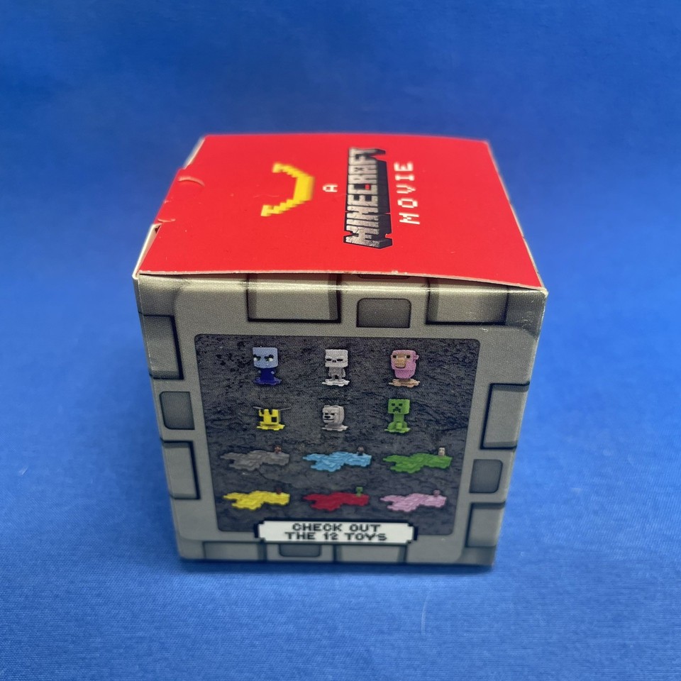 A Minecraft Movie Stone Block and Garrett #5 NEW In Box 2025 McDonalds ...