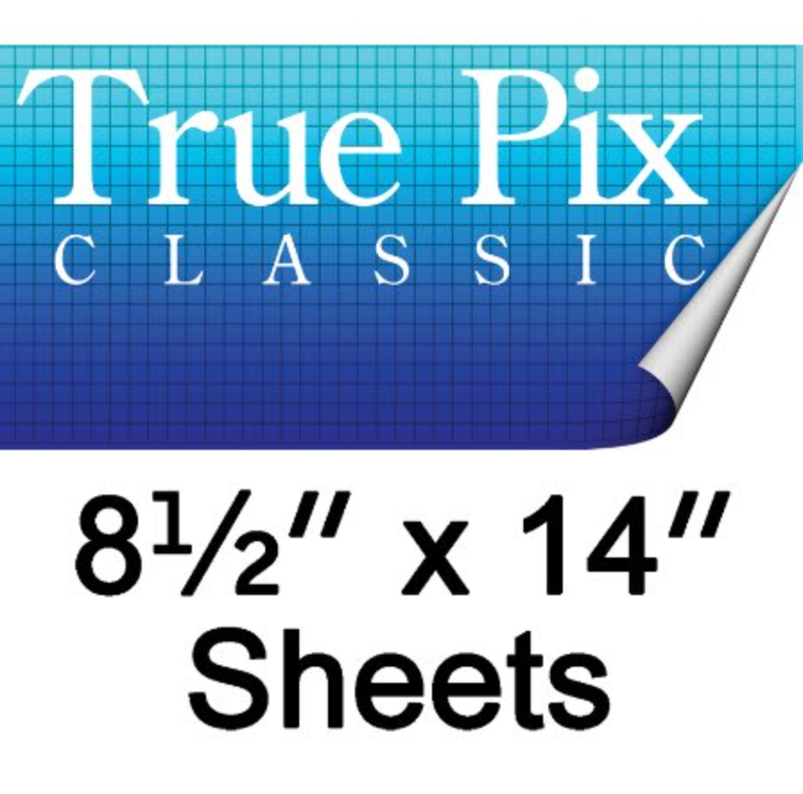 True Pix Classic Sublimation Paper - 8 1/2" x 11" - 100 Sheets TPX1319S ...