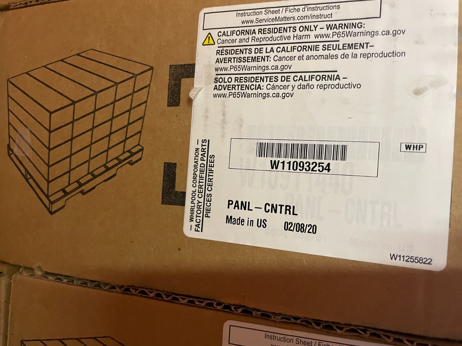 New OEM KitchenAid Oven Control Board Panel W11093254 W10890568 ...