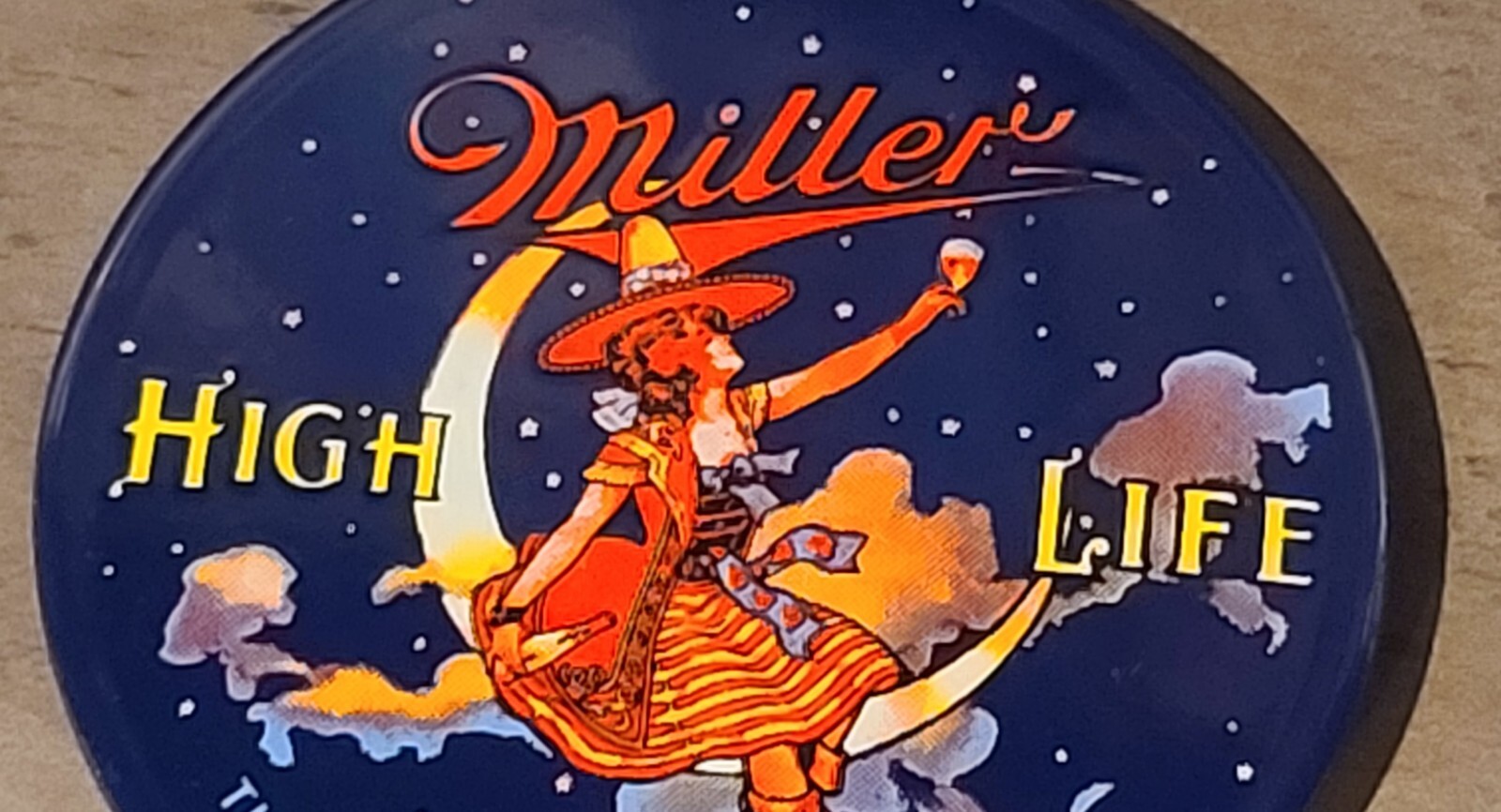Miller High Life Advertising Kitchen Fridge Refrigerator Magnet *Read ...