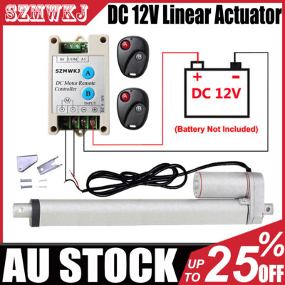 Set of 1000N/1500N DC12V Single Linear Actuator Motor Controller ...