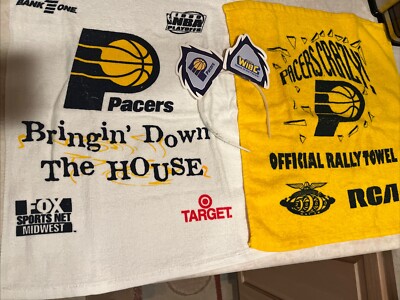 🔥Indiana Pacers Playoffs Crazy Towel RCA Target SGA Rally Vintage 1999 ...