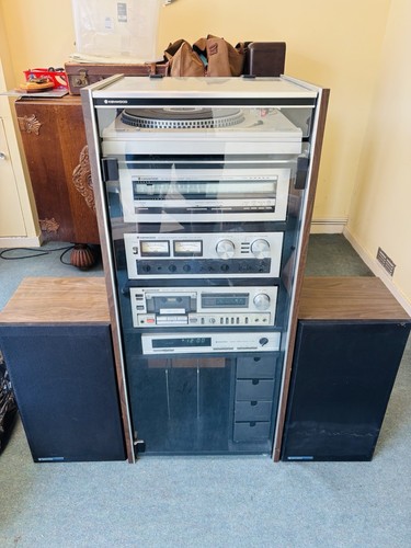 Kenwood Hi-Fi Stack System With Glass-Fronted Case | eBay UK