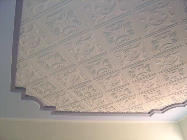 ANTIQUE PAINTED STYROFOAM TIN LOOK CEILING TILES 20x20 DIFFERENT COLORS ...