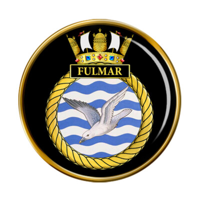HMS Fulmar, Royal Navy Pin Badge | eBay UK