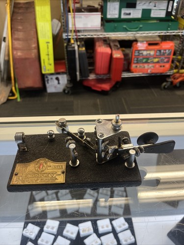 Vintage Antique Vibroplex Vintage Telegraph Key Bug #114211 Brooklyn NY ...