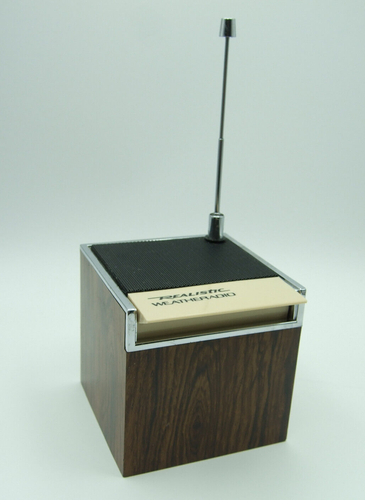 Realistic Weatheradio Model 12-181 Weather Radio CUBE w/ Woodgrain ...