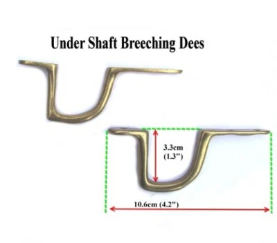 Horse Carriage Shaft Loop Breeching Dee | Grelly UK
