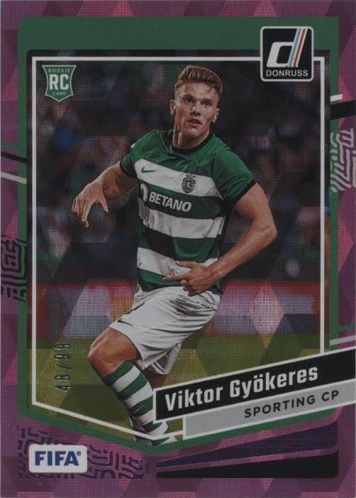 2023-24 Panini Donruss Fifa - Viktor Gyokeres #159 Pink Cubic /99 (RC ...