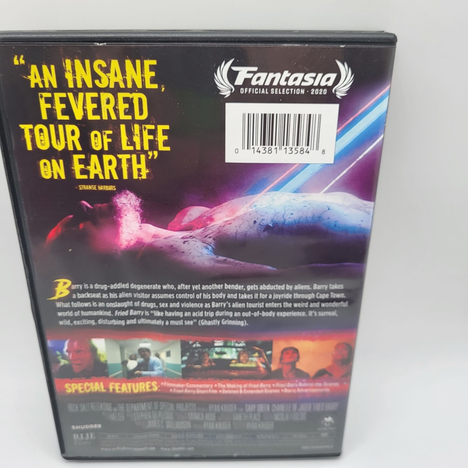 FRIED BARRY HORROR RYAN KRUGER GARY GREEN CHANELLE DE JAGER SHUDDER DVD ...