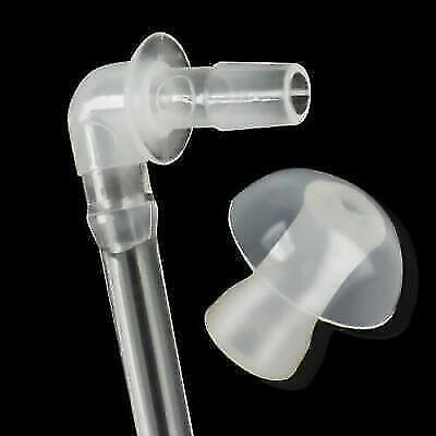 Hearing Aid Tubes 6 pieces with 6 Sets Ear Plug 3 Sizes 18 pcs Eartips ...