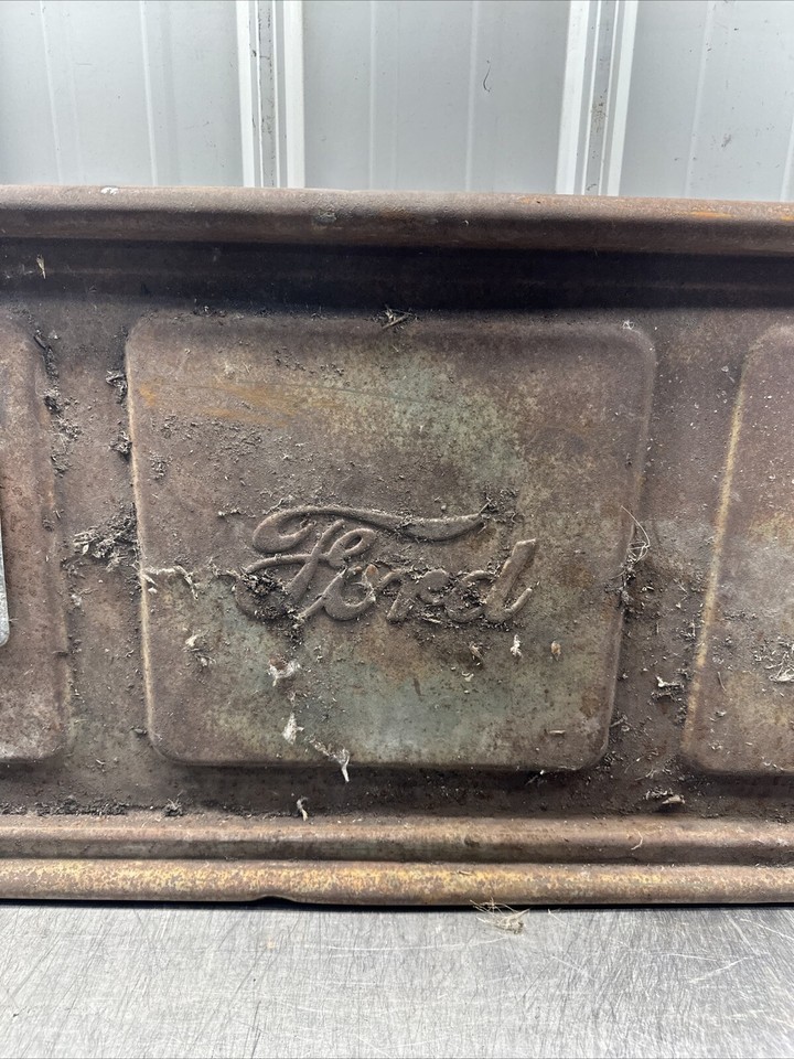 1951-1952 Ford F1 Short Bed Stepside Tailgate With Ford Letters Vintage ...
