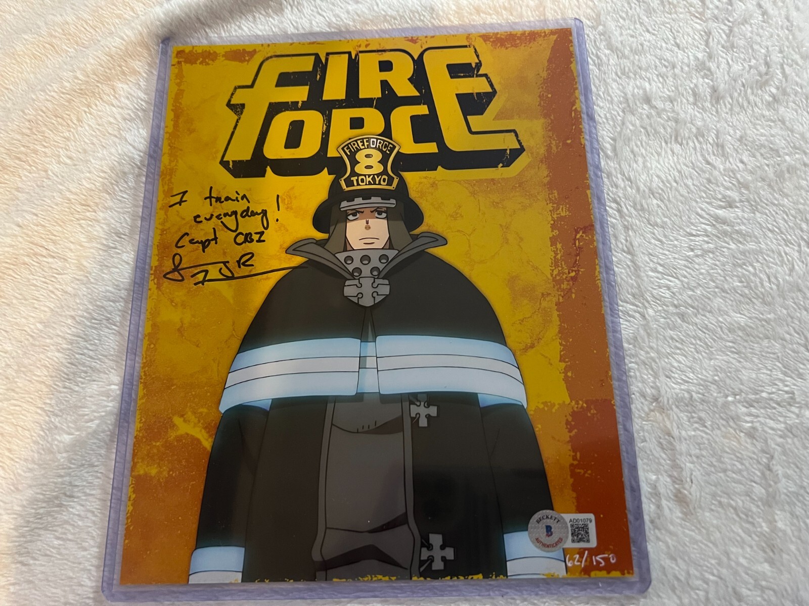 Jeremy Inman Autographed Signed 8x10 Photo FIRE FORCE ANIME MANGA ...
