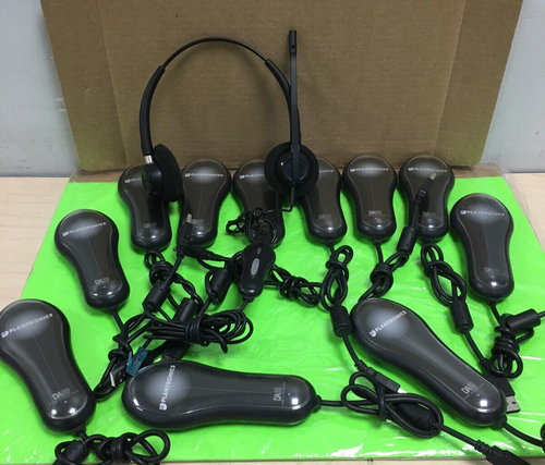 LOT OF 11 Plantronics DA60 USB W/ 1 PLANTRONICS HEADSET | eBay