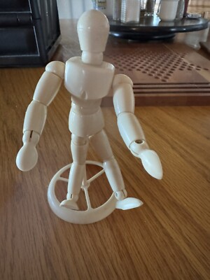 Plastic Artist Posable Model Figure Mannequin Articulated 8" | eBay