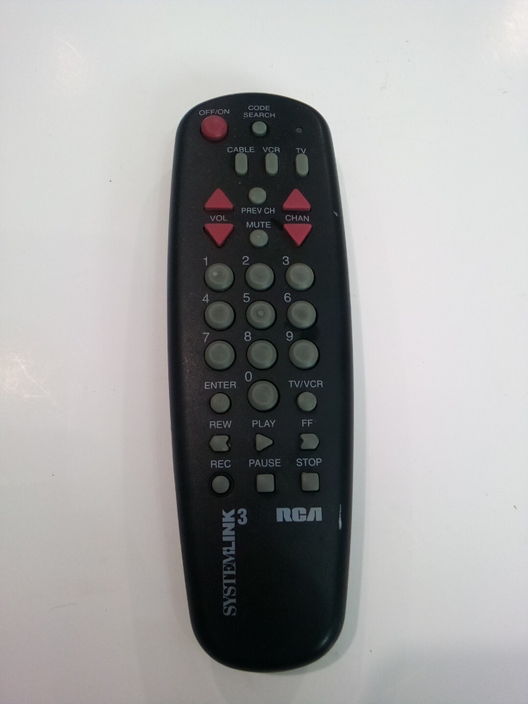 RCA SystemLink 3 Universal Device TV VCR CABLE Remote Control System ...