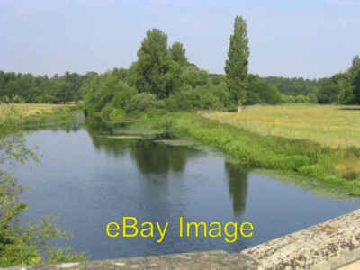 Photo 6x4 From Tyringham Bridge Gayhurst A view of the Great Ouse River ...