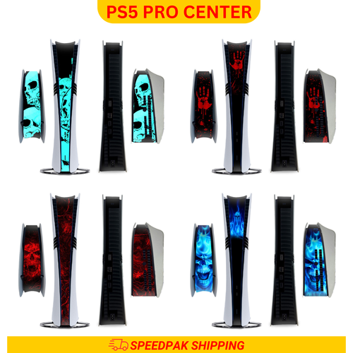 Skull Horror PS5 PRO Center Skin Middle Sticker Decal Wrap For ...