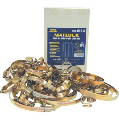 Matlock Assorted Stainless Steel Hose Clips (Pk-50) | eBay UK