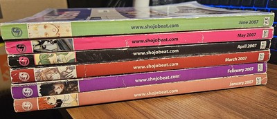 Vintage Shojo Beat Magazines - January-June 2007 | eBay