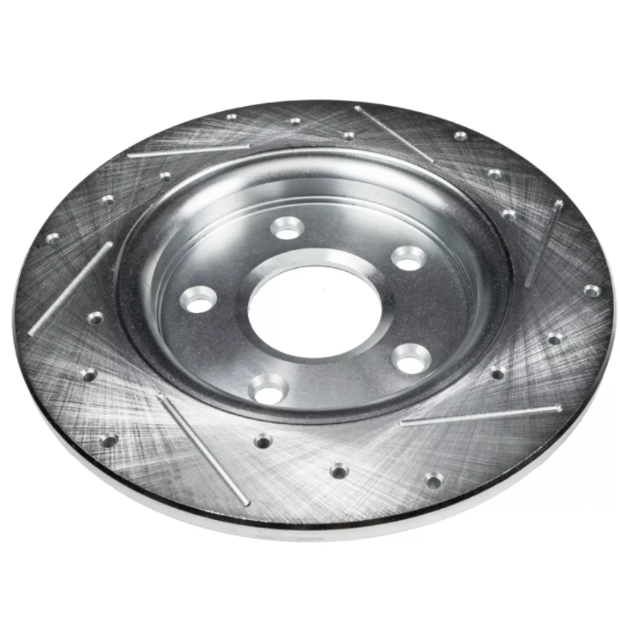 Rear Drilled and Slotted Disc Brake Rotors Replacement for Acura MDX ...