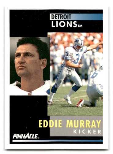 Eddie Murray 1991 Pinnacle FOOTBALL #246 Detroit Lions | eBay