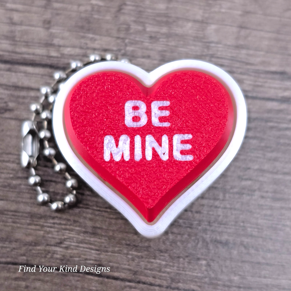 Heart Clicker Keychain Sensory Fidget Toy – Valentine Gift, Stress ...