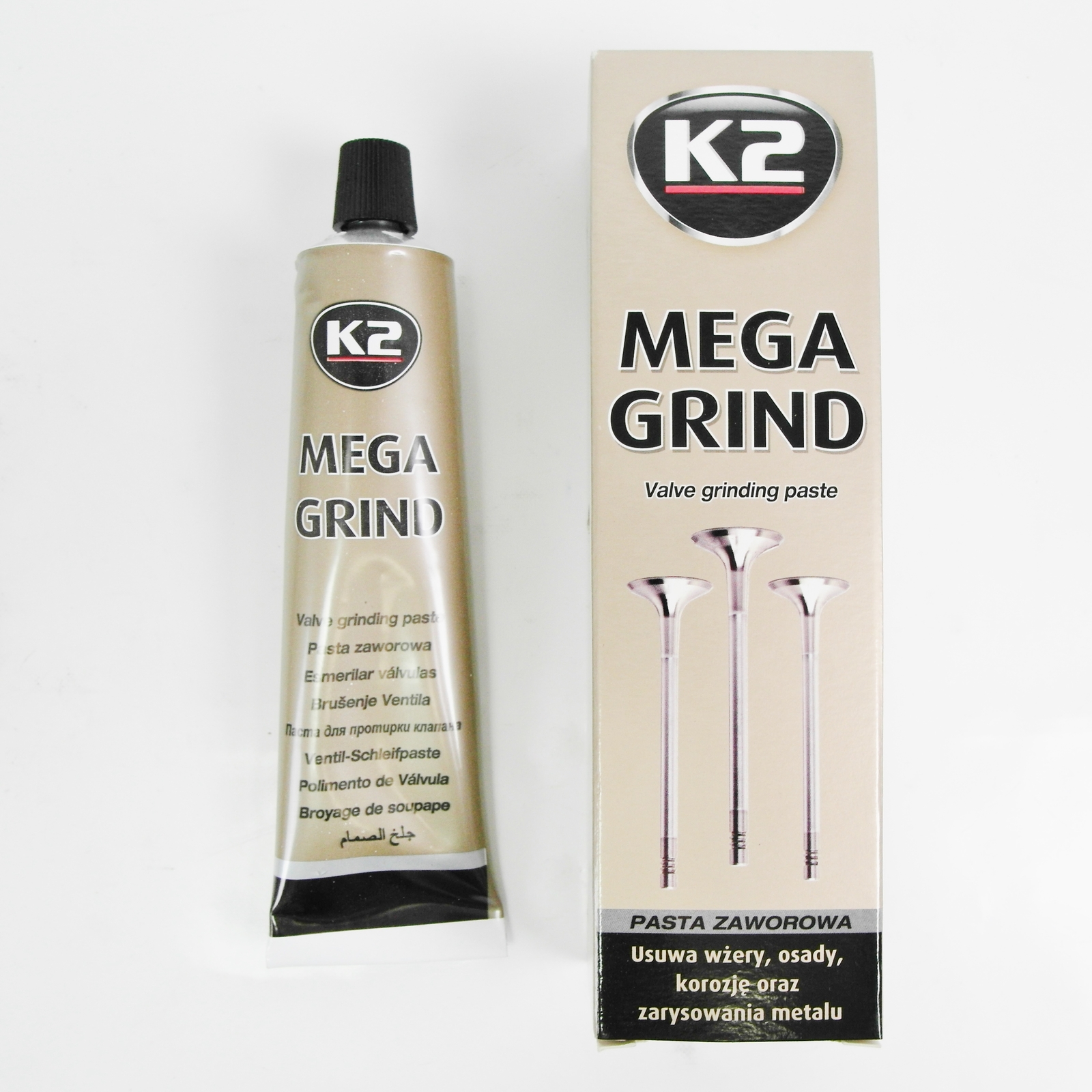 K2 Ventileinschleifpaste Mega Grind Valve Sanding Paste 100g W160 | eBay