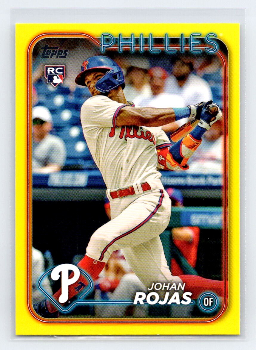 Johan Rojas 2024 Topps Series 1 #209 Yellow RC | eBay