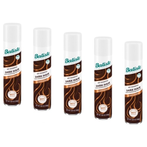 5 Pack Batiste Instant Hair Refresh Dry Shampoo Plus Divine Dark 3.81 ...